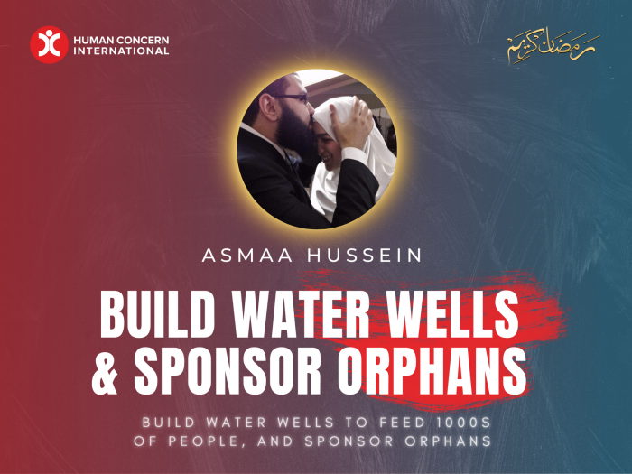 Sponsor Orphans, Build a Well with Asmaa Hussein | LaunchGood | LaunchGood